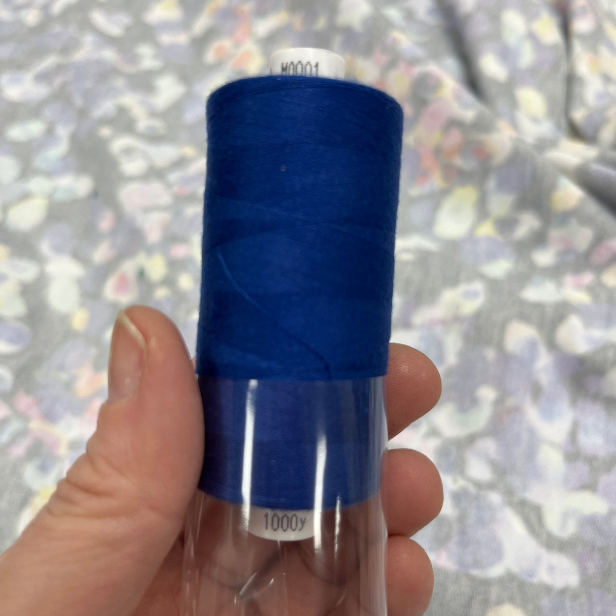Royal 001 - Coats Moon Spun Polyester Sewing Thread 1000yds ...
