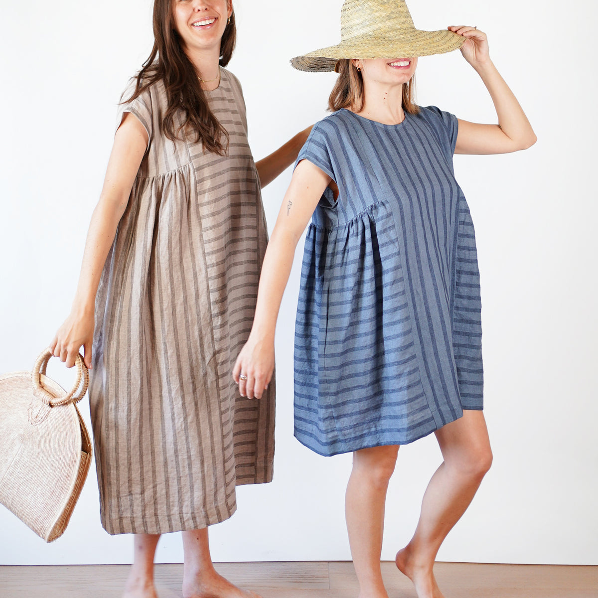 Matchy Matchy-Collage Gather Dress PDF Sewing Pattern – BeyondThePinkDoor