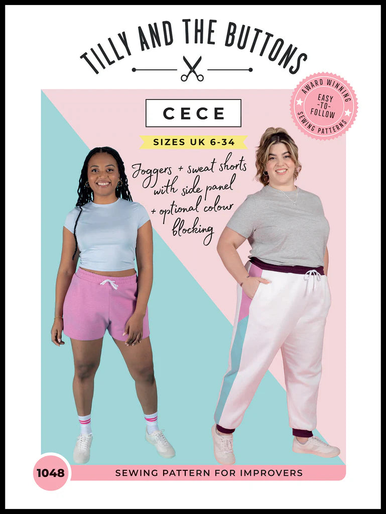 Cece Joggers + Shorts | Tilly and The Buttons – BeyondThePinkDoor