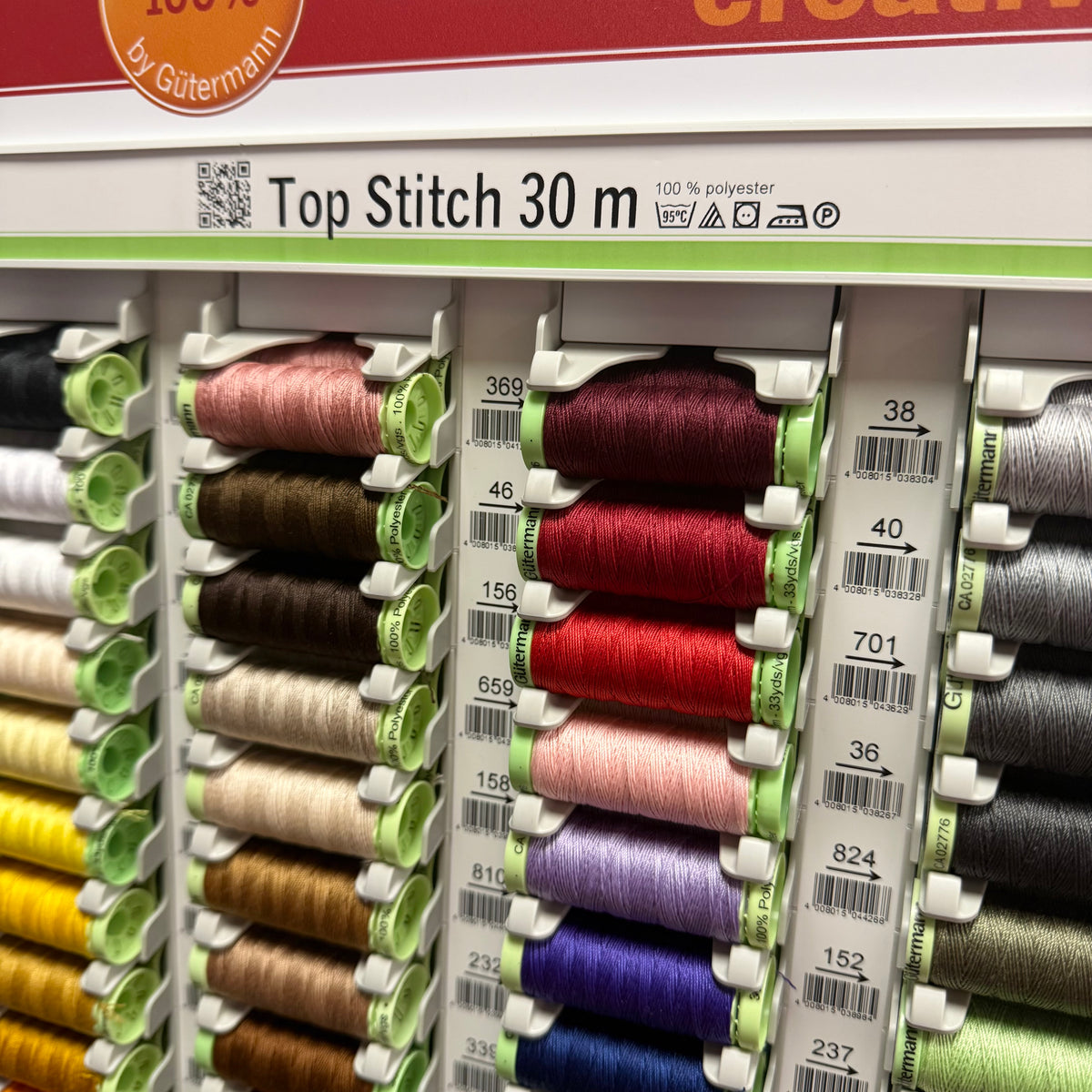Gütermann Top Stitching Thread 30m – BeyondThePinkDoor