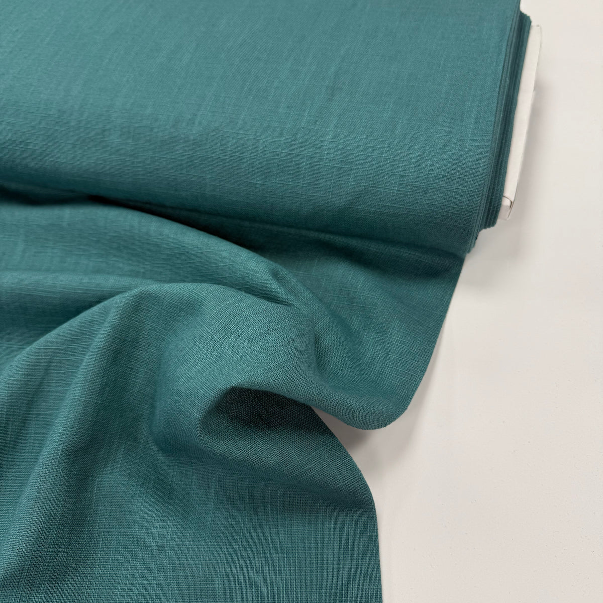 Washed Linen Cotton | Dark Cyan – BeyondThePinkDoor