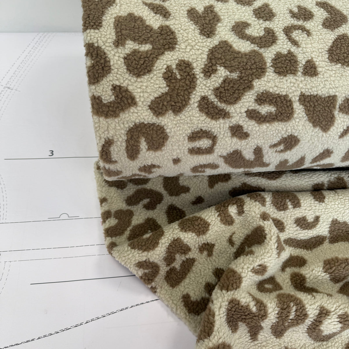 Camel Leopard Teddy Fleece – BeyondThePinkDoor