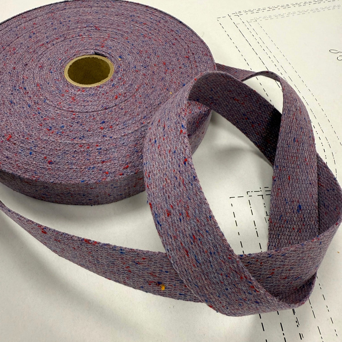 30mm Mottled Webbing | Purple – BeyondThePinkDoor