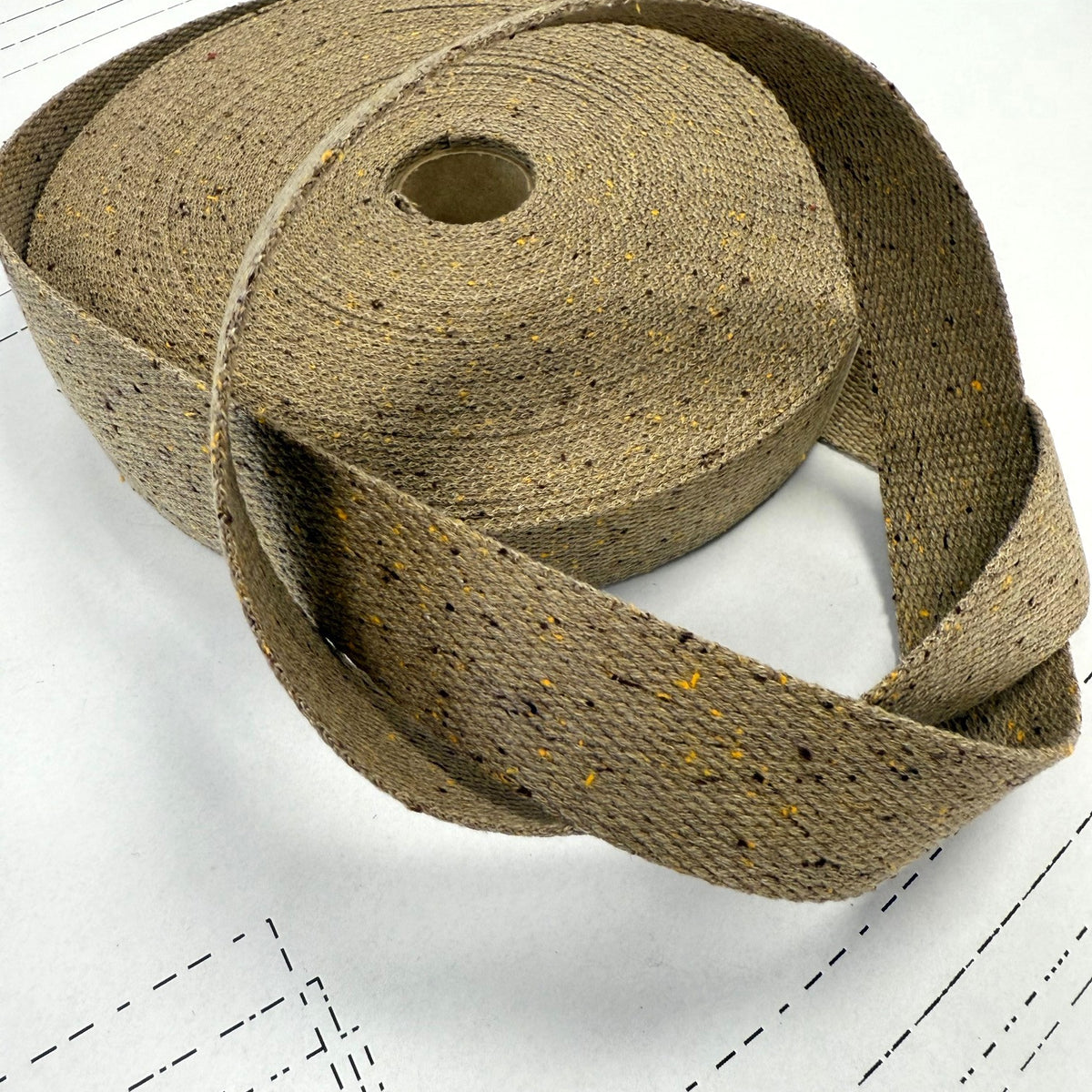 30mm Mottled Webbing | Dark Stone – BeyondThePinkDoor