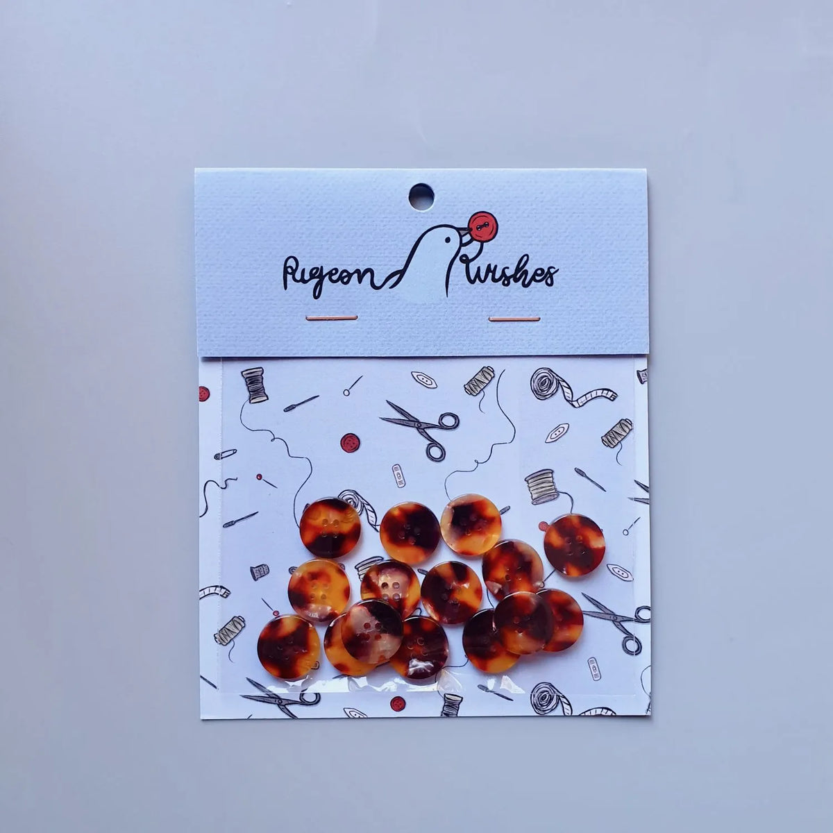 Pigeon Wishes-Solstice Button 15mm - Pack of 15 – BeyondThePinkDoor