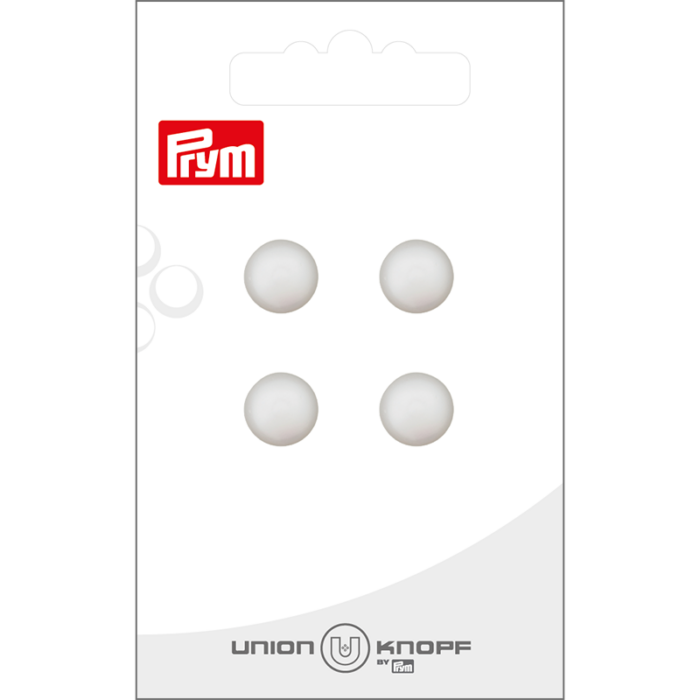 Prym Union Knopf Buttons-10mm White shank-4 pack – BeyondThePinkDoor