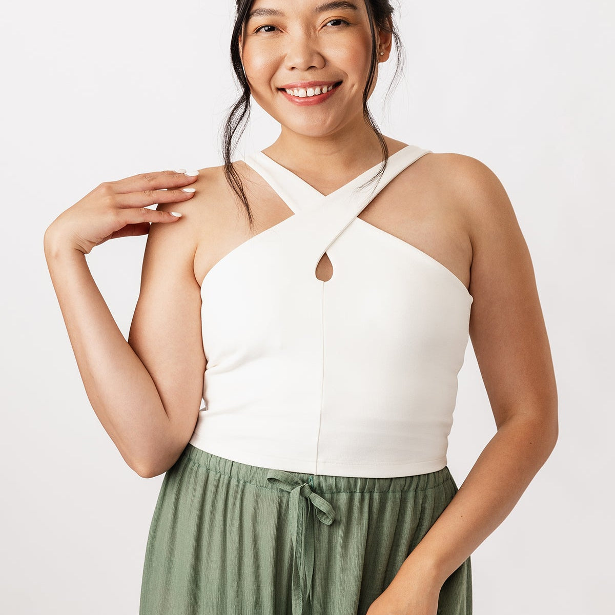 ULPU cross neck tank top | Named Clothing | PDF Pattern – BeyondThePinkDoor