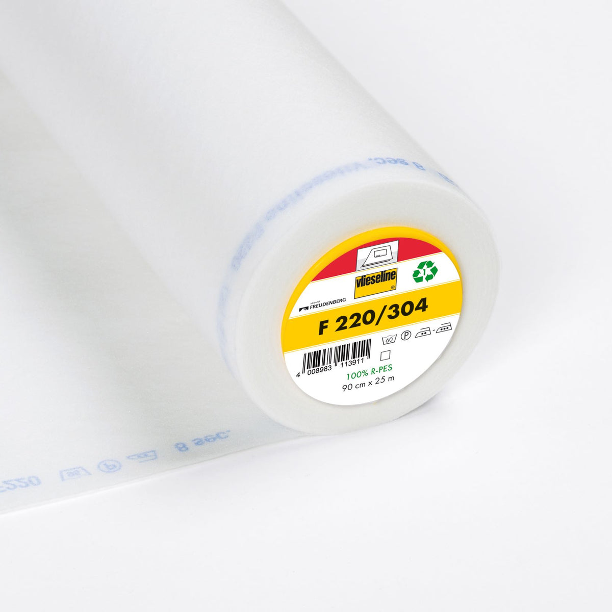 Vilene/Vlieseline-F220 Light weight White Iron On Interfacing ...